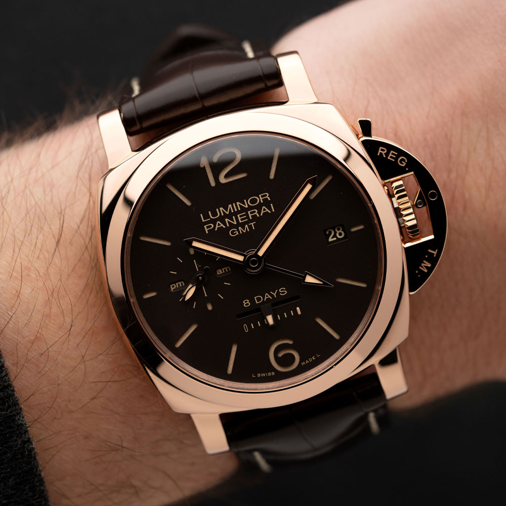 2015 Panerai Luminor GMT [Sold] | Wixon Jewelers