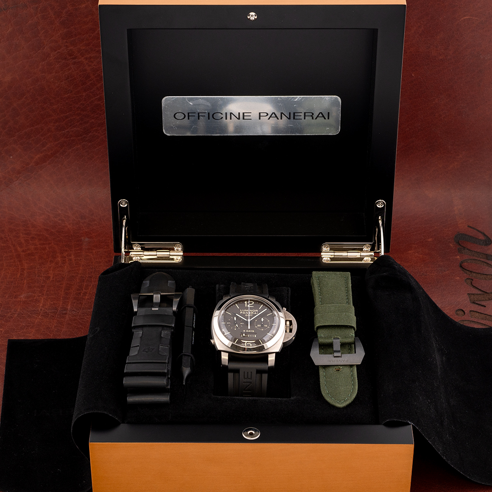 2017 Panerai Luminor Chrono GMT [Sold] | Wixon Jewelers
